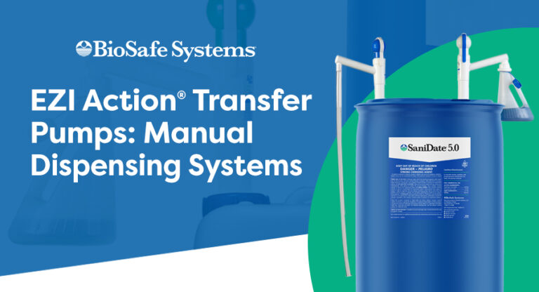 Ezi-action® Transfer Pump Assembly, Attachment, and Use – BioSafe Systems
