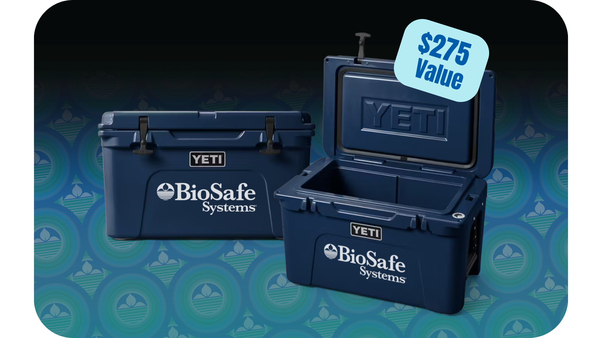 Yeti Cooler Giveaway – BioSafe Systems